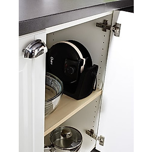 Oster Titanium-Infused DuraCeramic Flip Waffle Maker, Black (CKSTWFBF10W-TECO)