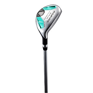 Aspire Golf Junior Plus Complete Golf Club Set for Children Kids - 5 Age Groups Boys & Girls - Right Hand (Green Ages 7-8)