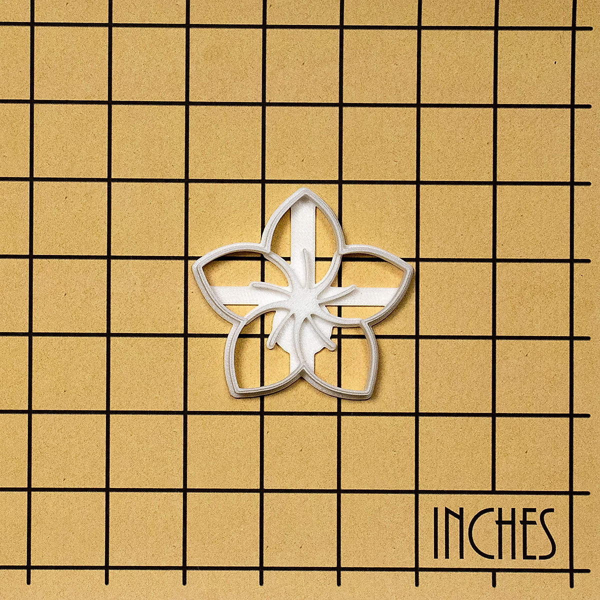 Frangipani cookie cutter, 1 piece - Bakerlogy