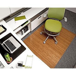 Anji Mountain Deluxe Chairmat, 48" x 60", Natural