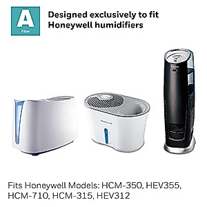 Honeywell Replacement Wicking Filter A, 1 Pack, White