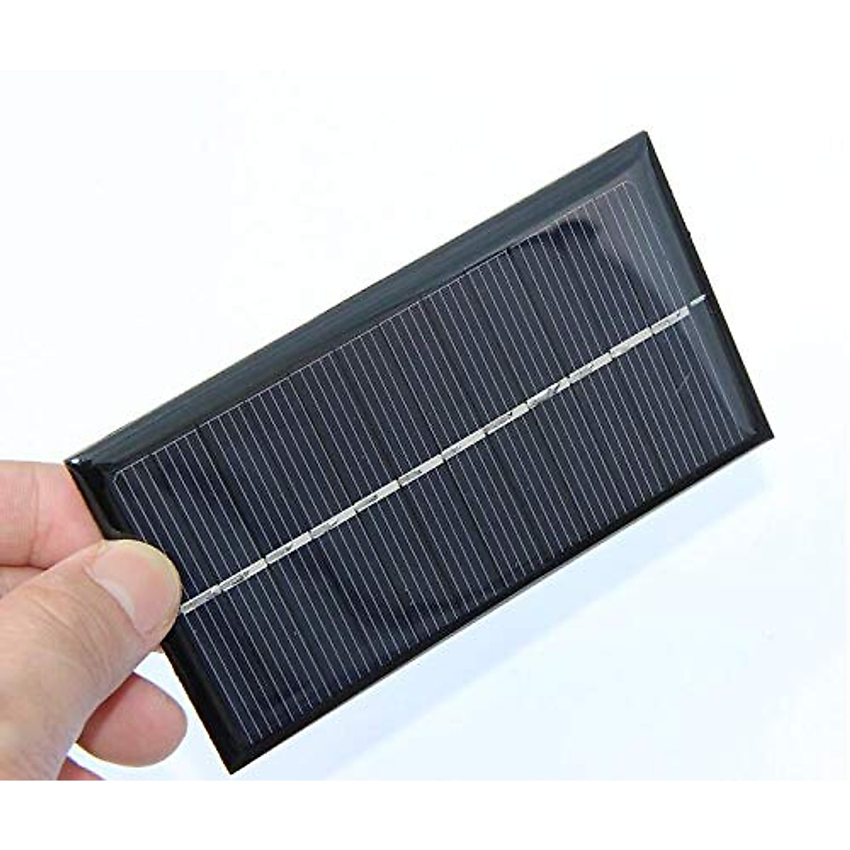 1X 6V 1W 110x60mm Micro Mini Power Small Polycrystalline Solar Cell Panel Module for DIY Solar Light Phone Battery Charger Toy Flashlight (1)