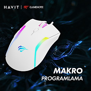havit MS1033 Gaming Mouse (White)