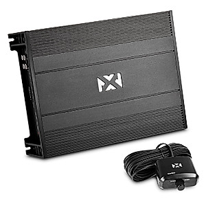 NVX NDA105 4000W Peak (2000W) RMS N-Series Class-D 1-Ohm Stable Monoblock Amplifier with Included Bass Remote Knob