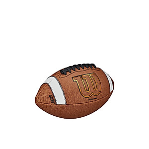 Wilson GST Composite Football - PeeWee Size, Tan