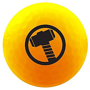 Volvik Marvel 5 Ball Pack, red, Blue, Yellow, Green, Purple