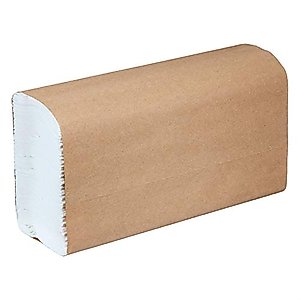 AmazonCommercial FSC Certified Ultra Plus Multifold Paper Towels, 2400 Count, 16 Pack of 150, White