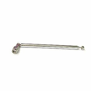 1PC 132mm Long 6 Sections Telescopic Antenna with SMA Male Connector DIY