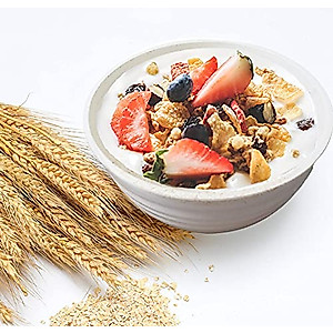 Cereal Bowls，6 Pack 24 oz Bowls Set, Food Grade Safe Durable PP Bowls for Soup, Salad, Cereal, Pasta, Yogurt, Heat and Cold Resistant, Dishwasher Safe Bowls，eco- friendly and degradable