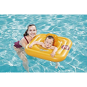 Bestway Swim Safe Swim Seat, Yellow, 1-2 Years, Square