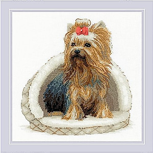 RIOLIS Counted Cross Stitch kit 2152 Yorkshire Terrier