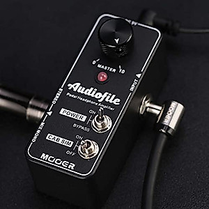 MOOER Audiofile Guitar Headphone Amp Analog, Access to Effects Circuits, Buffer/Clean Boost for Electric Guitar/Bass