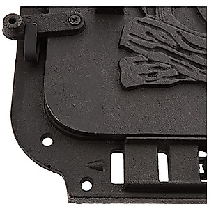 US Stove BSK1000 Barrel Camp Stove Kit, Medium, Black