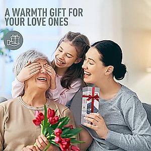 Heating Pad for Back Pain Relief & Cramps, Cimoby Heating Pads with Auto Shut Off Large, 6 Heat Settings Electric Heated Pad, Gifts for Women, Gifts for Men, 12" x 24"