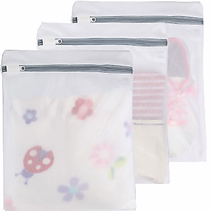 Simple Houseware Laundry Bra Lingerie Mesh Wash Bag (3 Medium)