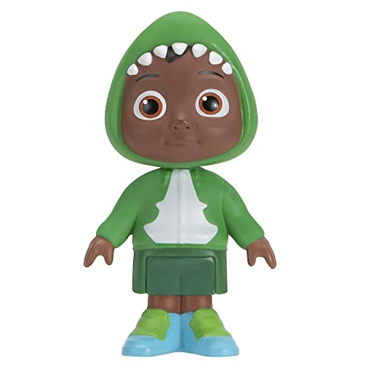 CoComelon 6 Figure Family and Friends Shark Theme Pack - Includes JJ, Nico, Cody, Nina, Bella and Cece in Shark Hoodies - Toys for Kids and Preschoolers