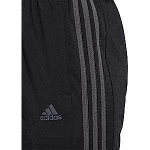 adidas Mens Midweight Essential Tricot Zip Track Pants (as1, Alpha, m, Regular, Regular, Black/Grey Six)