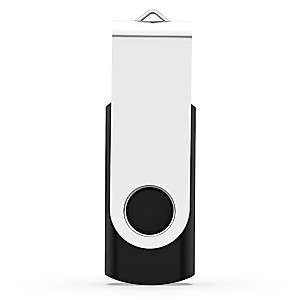 10 Pack 128MB USB Flash Drive Bulk Pack, Bulk USB 2.0 Flash Drives Thumb Drive Swivel Memory Stick Jump Drive Pen Drive Zip Drive