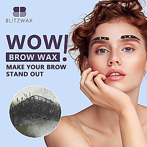 BLITZWAX Waxing Kit for Women Men Digital Wax Warmer Hard Wax Kit with 50 Wax Accessories 14oz Wax Beans for Full Body Brazilian Bikini Armpit Hair Removal