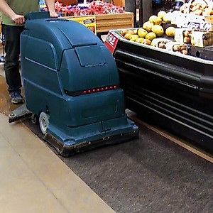 New Pig Grippy Floor Mat | Industrial Entrance Mat with Adhesive Backing | 3' x 50' Mat Runner | Gray | GRP36201-GY