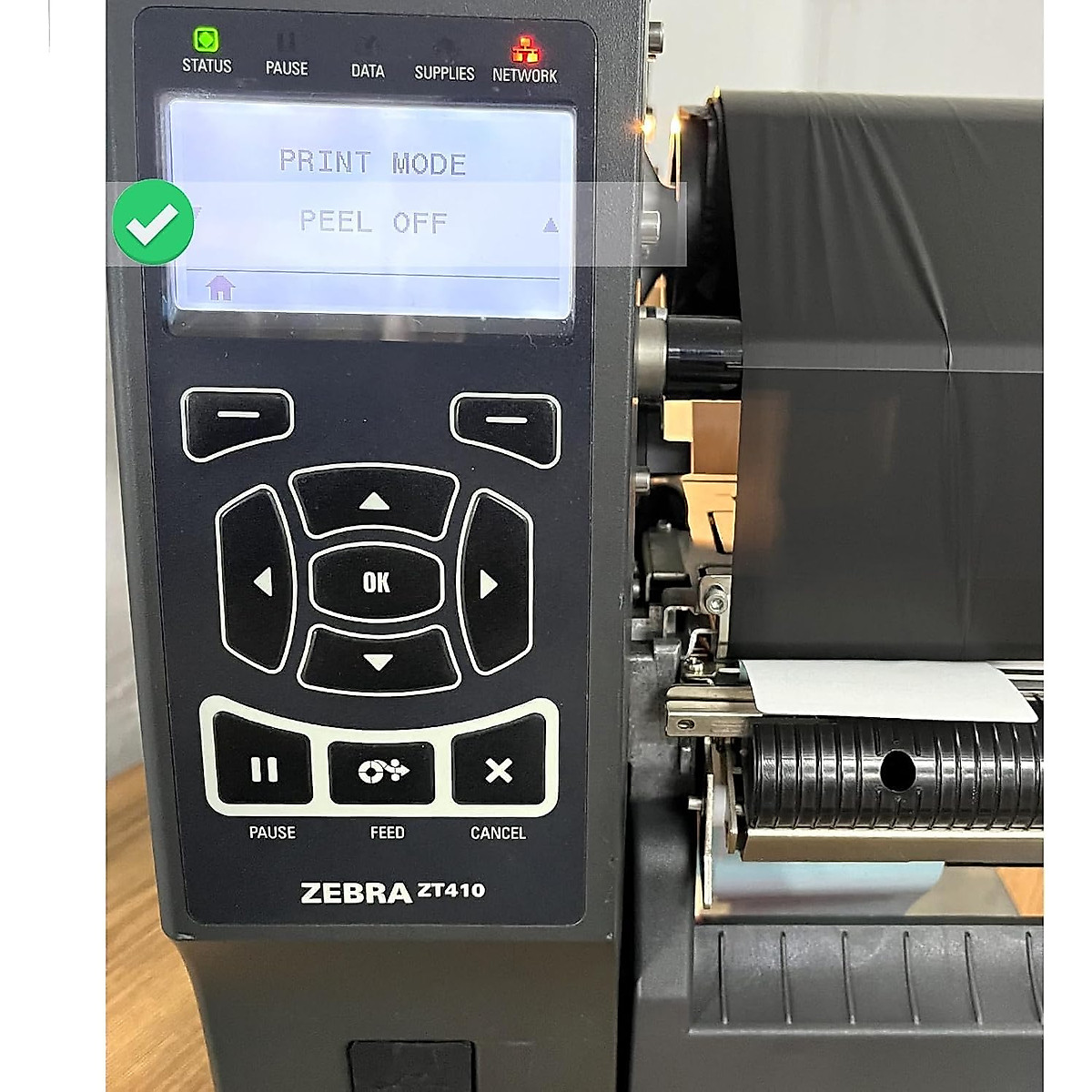 P1058930-098 Label Stripper Kit Peel Assembly for Zebra ZT410 ZT411 ZM400 Thermal Barcode Printer 203dpi 300dpi 600dpi