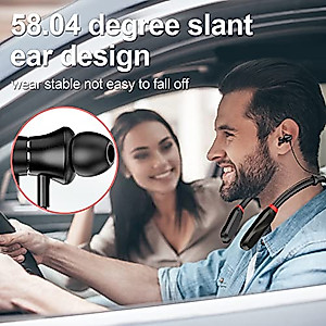 Nepartak Bluetooth Headphones Neckband, Long Battery Life,100 Hours Playtime,IPX5 Waterproof, Bluetooth Wireless Sport Headphones,Bluetooth Neckband Running Headset with Microphone