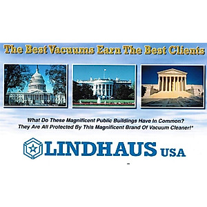 Lindhaus RX HEPA 450, 18" Commercial Vacuum, 1 Each