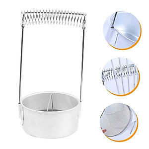 LABRIMP Portable Paint Brush Washer and Cleaner Versatile Art Pen Holder with Removable Screen for Oil and Watercolor Ideal Brush Holder for Artists and Painters