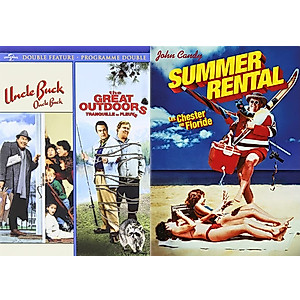 John Candy 3 Movies Pack : Great Outdoors / Uncle Buck / Summer Rental