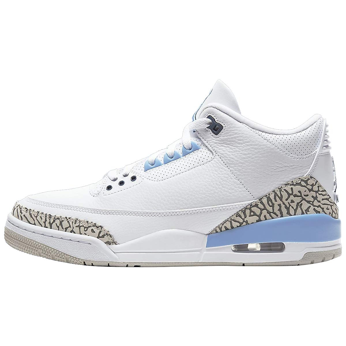 Jordan Mens Air 3 Retro CT8532 104 UNC - Size 9