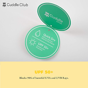 Cuddle Club Baby and Toddler Adjustable Sun Hat | UPF 50+ All-Day UV Protection for Infant's Head & Neck - Duck M