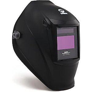 Miller Digital Performance Welding Helmet (Black) - Auto-Darkening Welding Helmet with Clearlight 2.0 Technology - Welding Hood with 7.22 in View - Lightweight Welding Mask with Color-Enhancing Optics