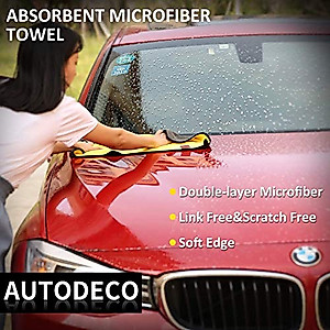 Dry Towel for Cars, （6PCS）Microfiber Extra Thick Cleaning Cloths,Car Drying Towel Scratch-Free Car Detailing Buffing Polishing Soft Super Absorbent Towel 800 GSM 12 in x24 in