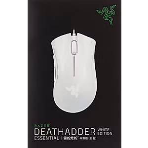 Razer Gaming Mouse (2018 Model), Mercury White