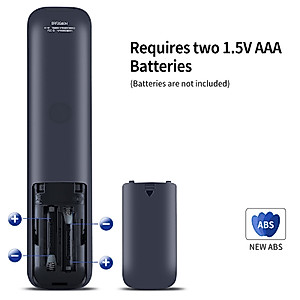 ERF2G60H Sub ERF2K60H Replacement Voice Remote Control Compatible for Hisense Android TV 32H5500G 32H5510G 43H5500G 43H5510G 43H5580G 55H6570G 75H6570G 55H9G