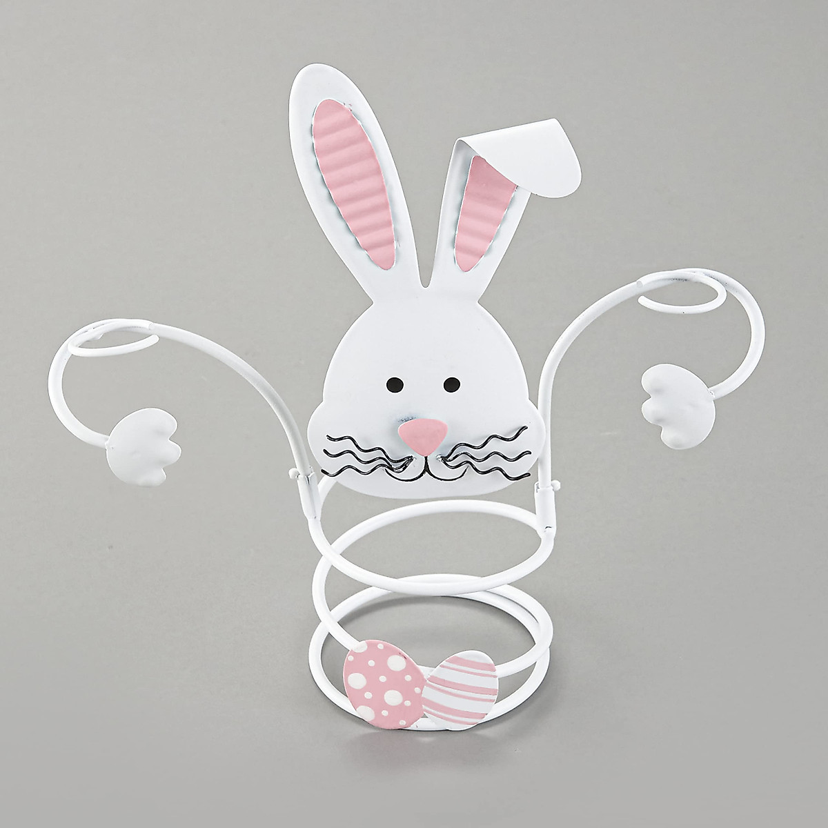 The Lakeside Collection Easter Bunny Wine or Beverage Bottle and Drinking Glass Holder