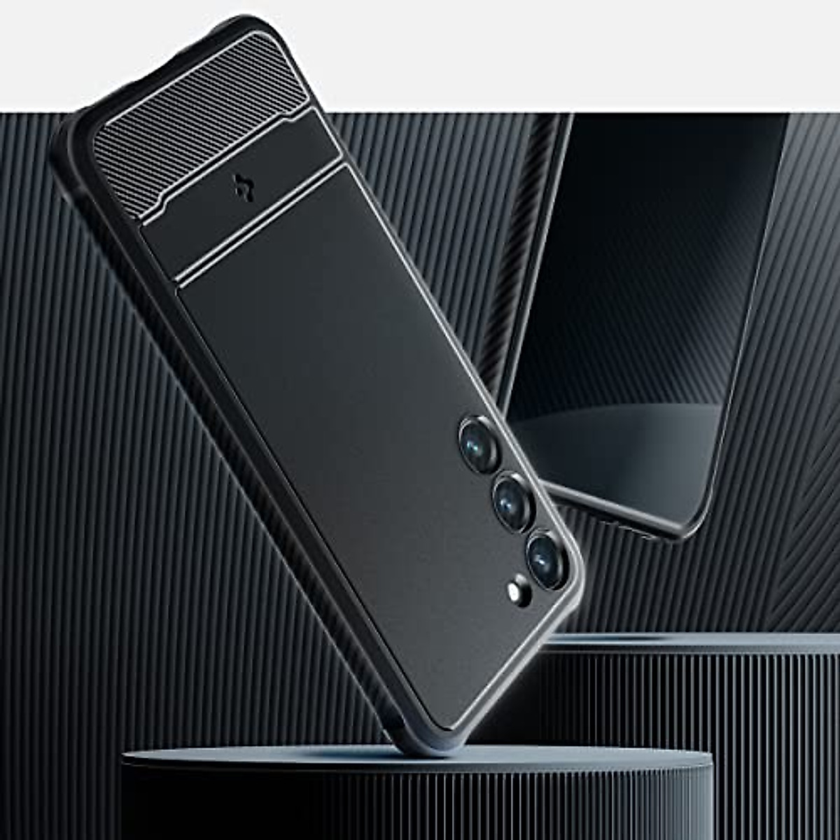 Spigen Rugged Armor Designed for Galaxy S23 Plus Case (2023) - Matte Black