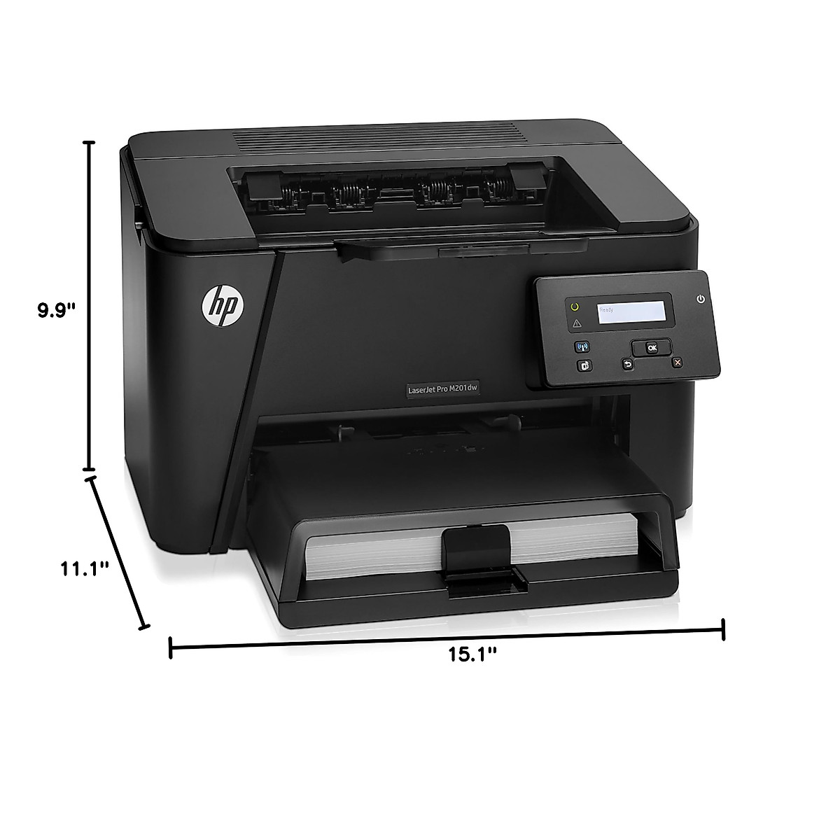 HP Laserjet Pro M201dw Wireless Monochrome Printer, Amazon Dash Replenishment Ready (CF456A)