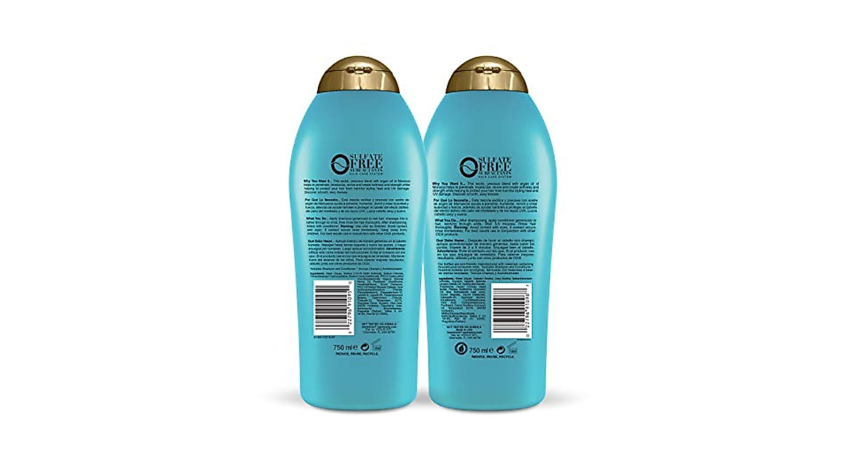 OGX Argan Oil Shampoo & Conditioner - Nourish Your Hair