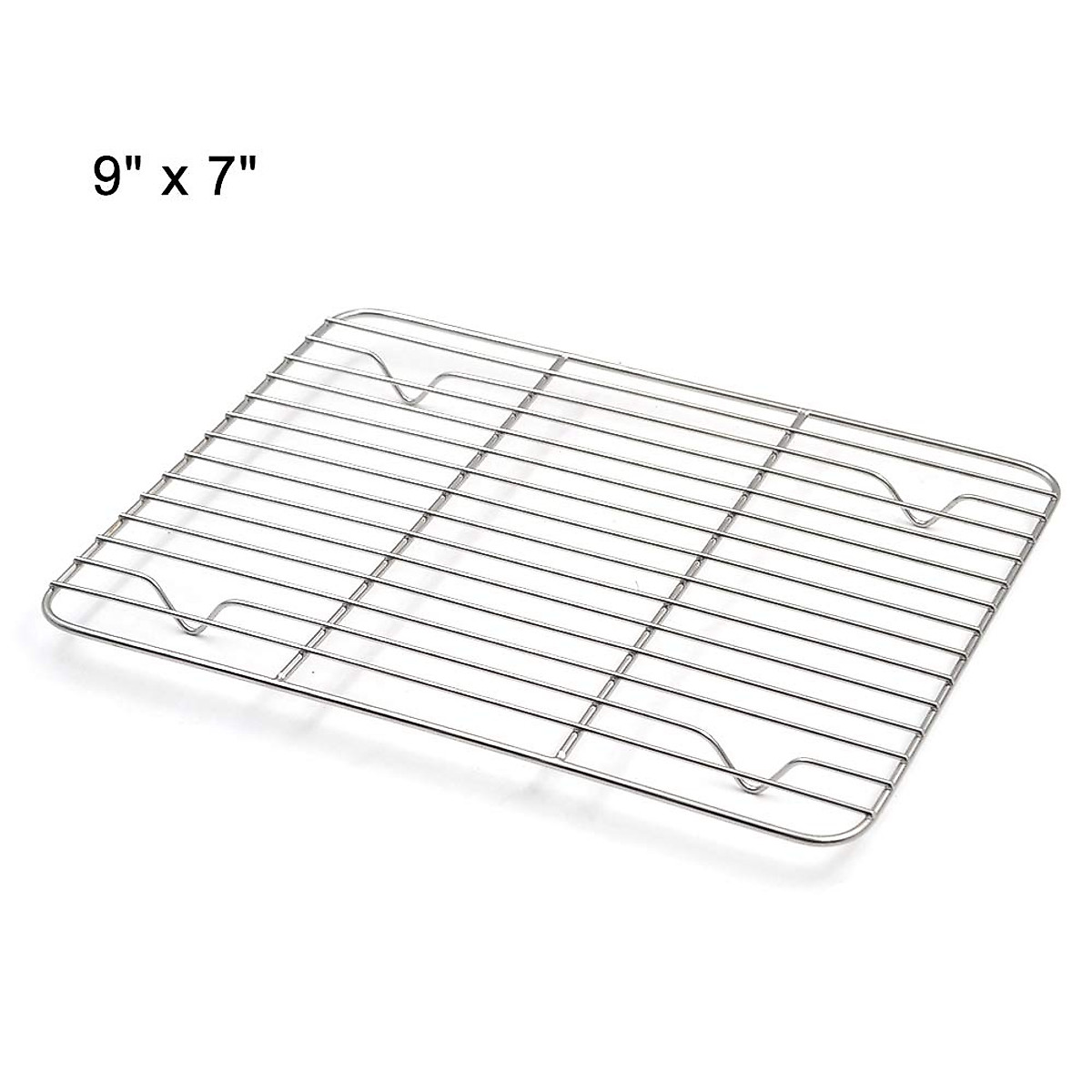 Aspire Cooling Rack 2 Pack - 8.5" x 6.5", Stainless Steel Baking Racks for Cooking Baking Roasting Grilling
