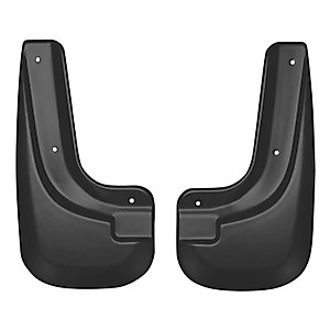Husky Liners Mud Guards | Front Mud Guards - Black | 56721 | Fits 2004-2012 Chevrolet Colorado/GMC Canyon w/ Small Flares 2 Pcs