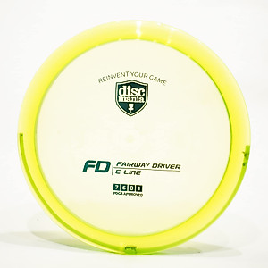Discmania FD (C-Line) Fairway Driver Golf Disc, Pick Weight/Color [Stamp & Exact Color May Vary] Green 175-176 Grams