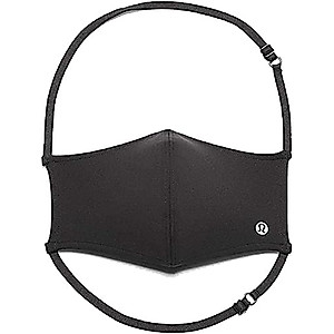 Lululemon Athletica Double Strap Face Mask (Black), One Size