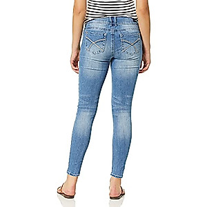 WallFlower Women's Size InstaStretch Luscious Curvy Skinny Jeans, Paola, 20 Plus