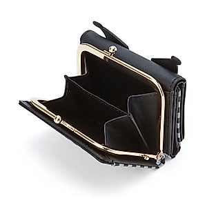 kofoviv Cute Fashionable Cartoon character Small Wallet Short Ladies Girls Purses Leather Trifold Wallets Money Bag (E)