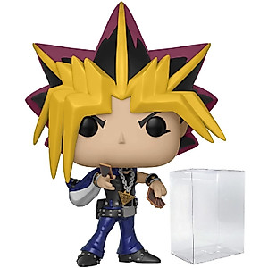 POP Yu-Gi-Oh! - Yami Yugi Funko Pop! Vinyl Figure (Bundled with Compatible Box Protector Case), Multicolored, 3.75 inches