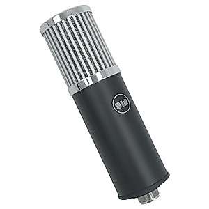 512 Audio by Warm Audio Skylight Large Diaphragm Studio Condenser XLR Microphone + Shock Mount + Bag for Recording and Podcasting