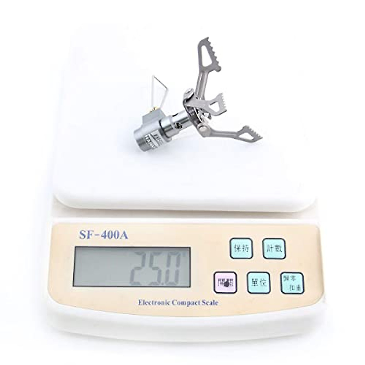 BRS 3000T Backpacking Stove Camping Stove Pocket Stove Portable Propane Stove Ultralight Mini Stove with 1 Extra Backup O-Ring