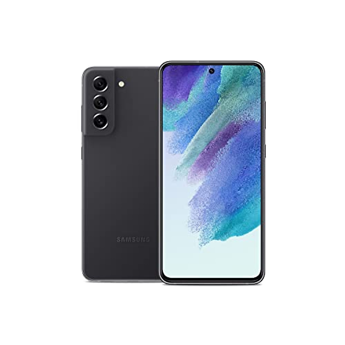 SAMSUNG Galaxy S21 FE 5G Cell Phone, Factory Unlocked Android Smartphone, 256GB, Graphite with $100 Amazon.com Gift Card