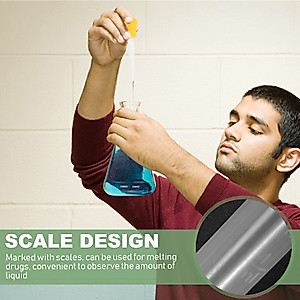 Liquid Droppers Silicone Plastic Transfer Eyedropper for Kitchen Gummy Making - 8colors